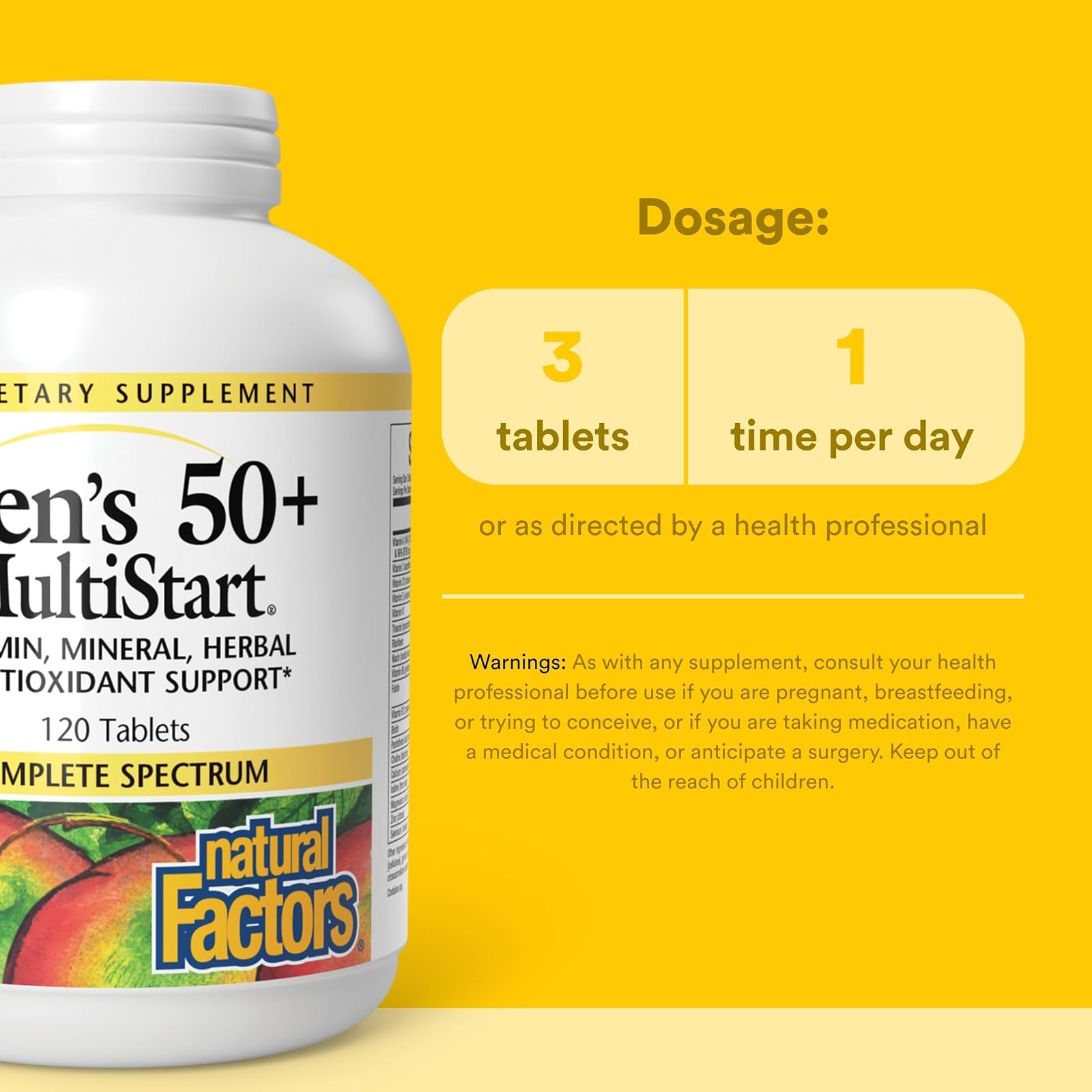 Whole food multivitamin for men's health