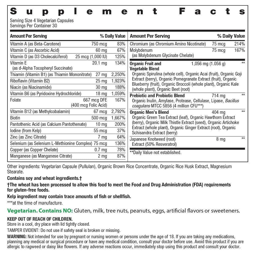whole food multivitamin for men