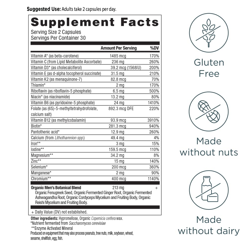 whole food multivitamin for men