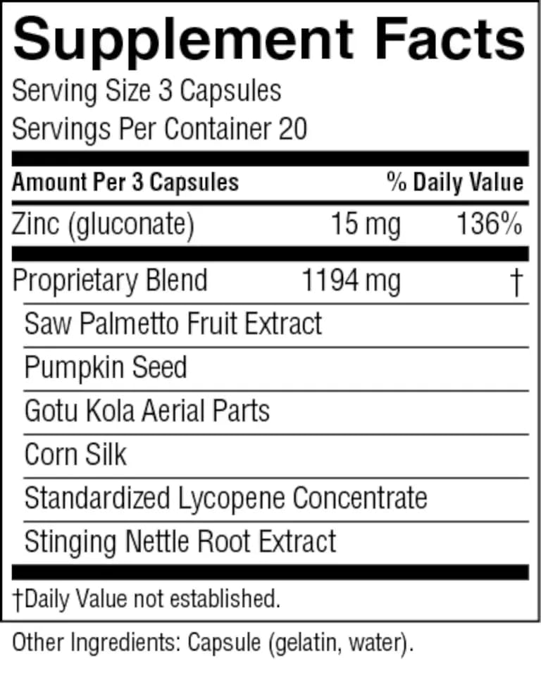 Whole food multivitamin for men