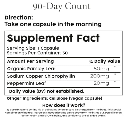whole food multivitamin for odour control