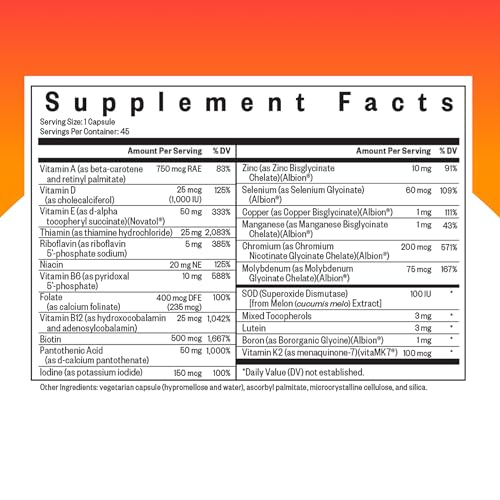 whole food multivitamin for optimal health