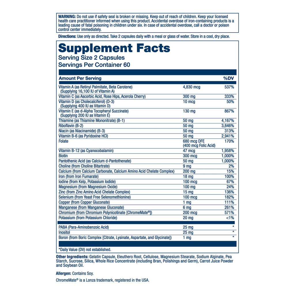 whole food multivitamin for optimal health