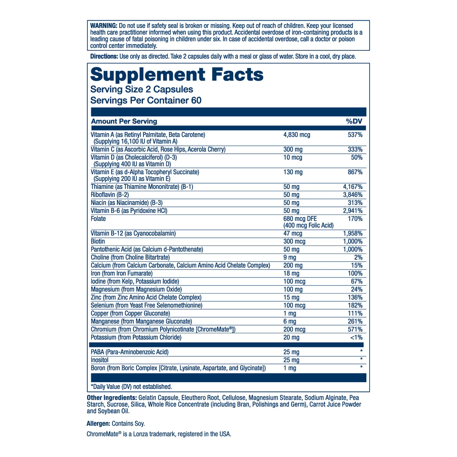 whole food multivitamin for optimal health