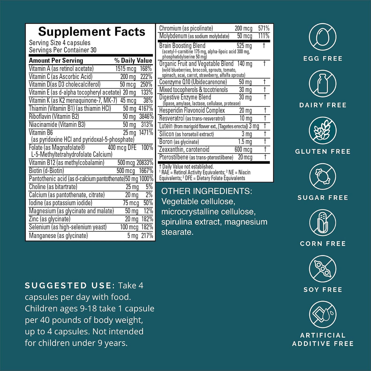 whole food multivitamin for optimal health