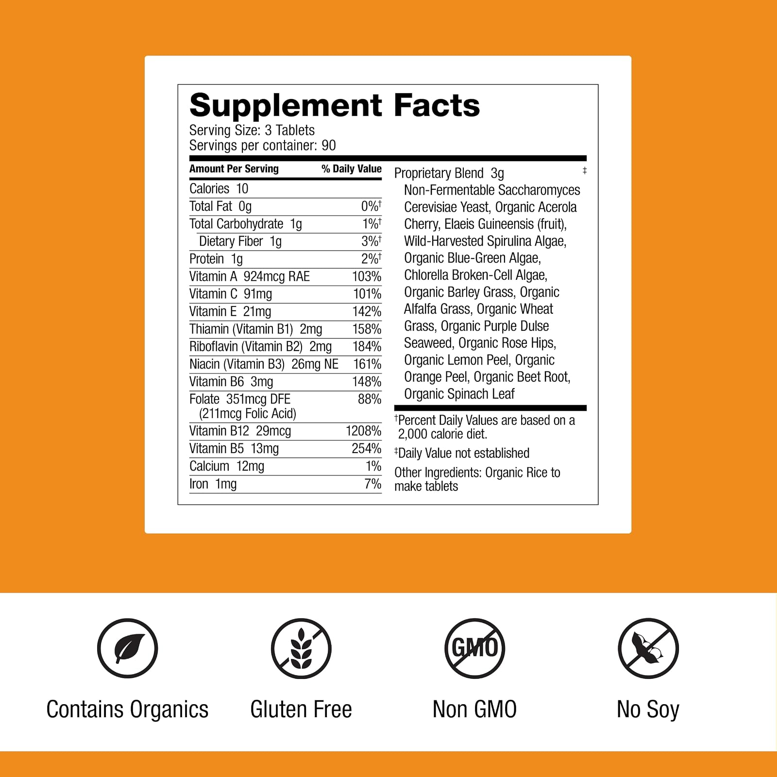 whole food multivitamin for optimal nutrition