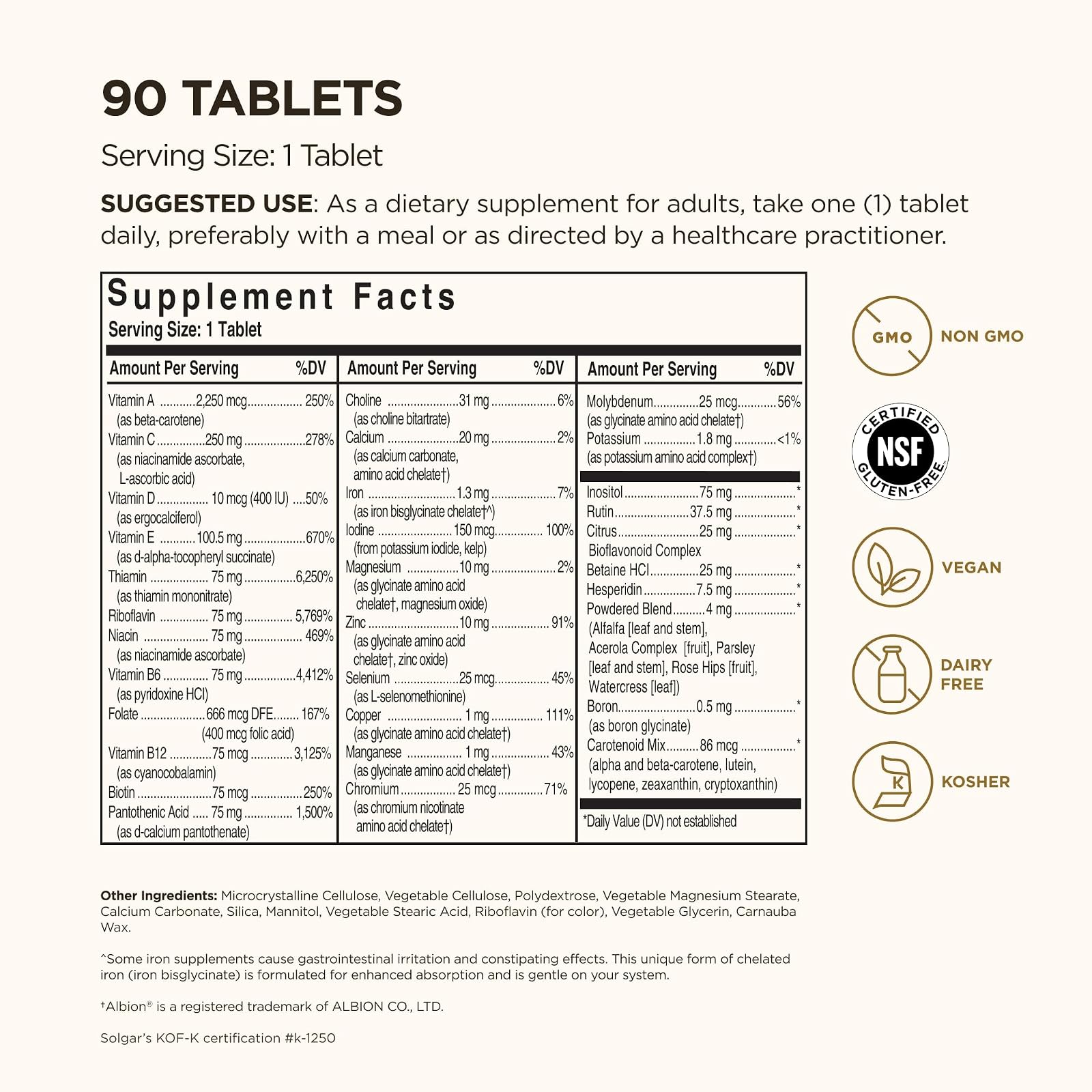 whole food multivitamin for optimal nutrition