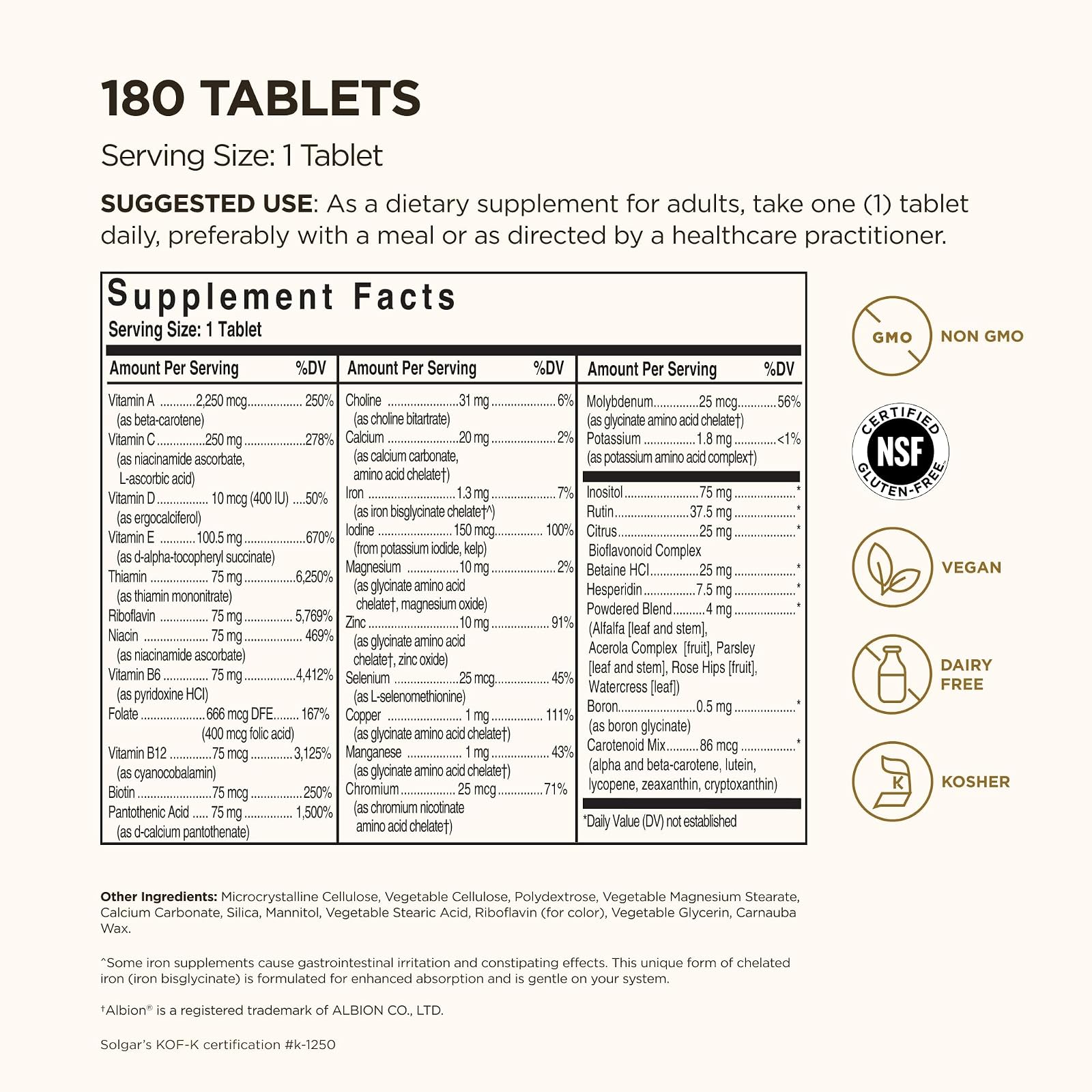whole food multivitamin for optimal nutrition