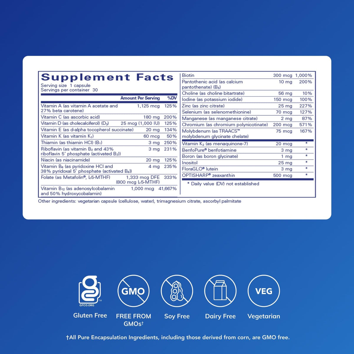 whole food multivitamin for optimal nutrition