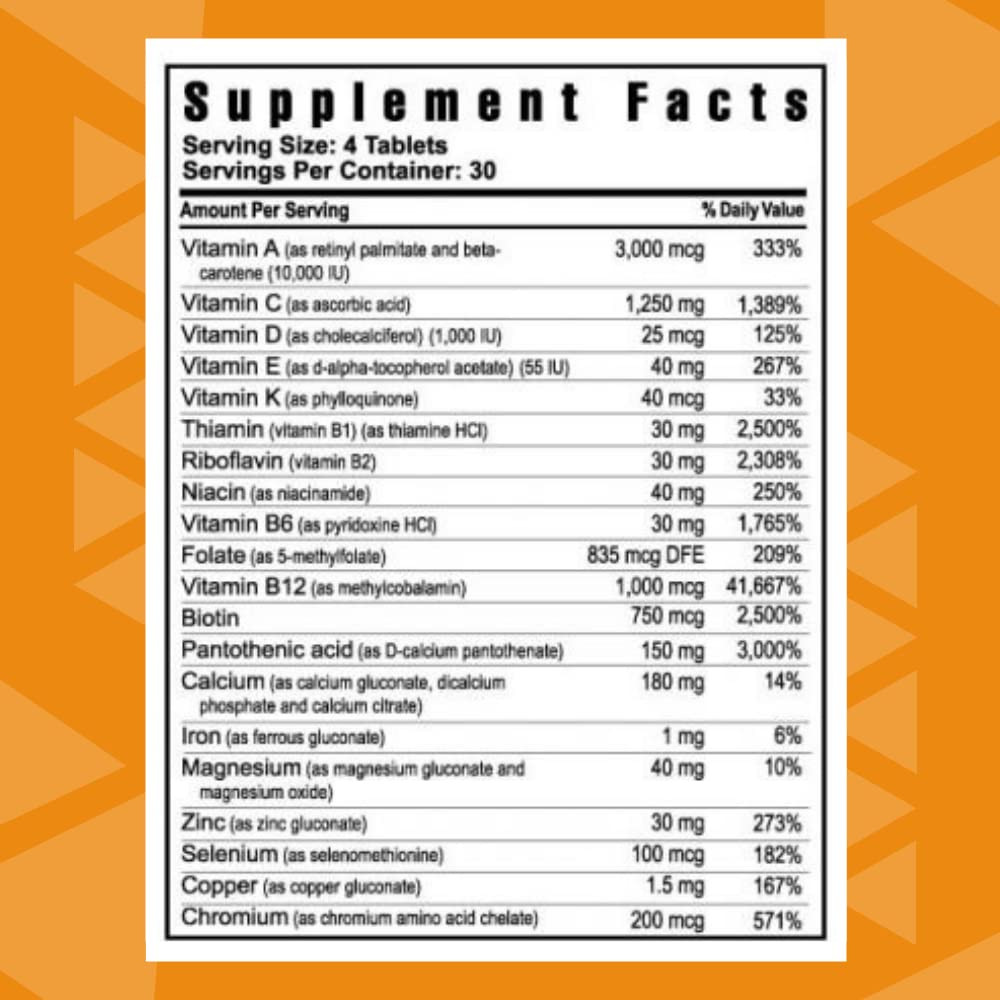 whole food multivitamin for optimal nutrition