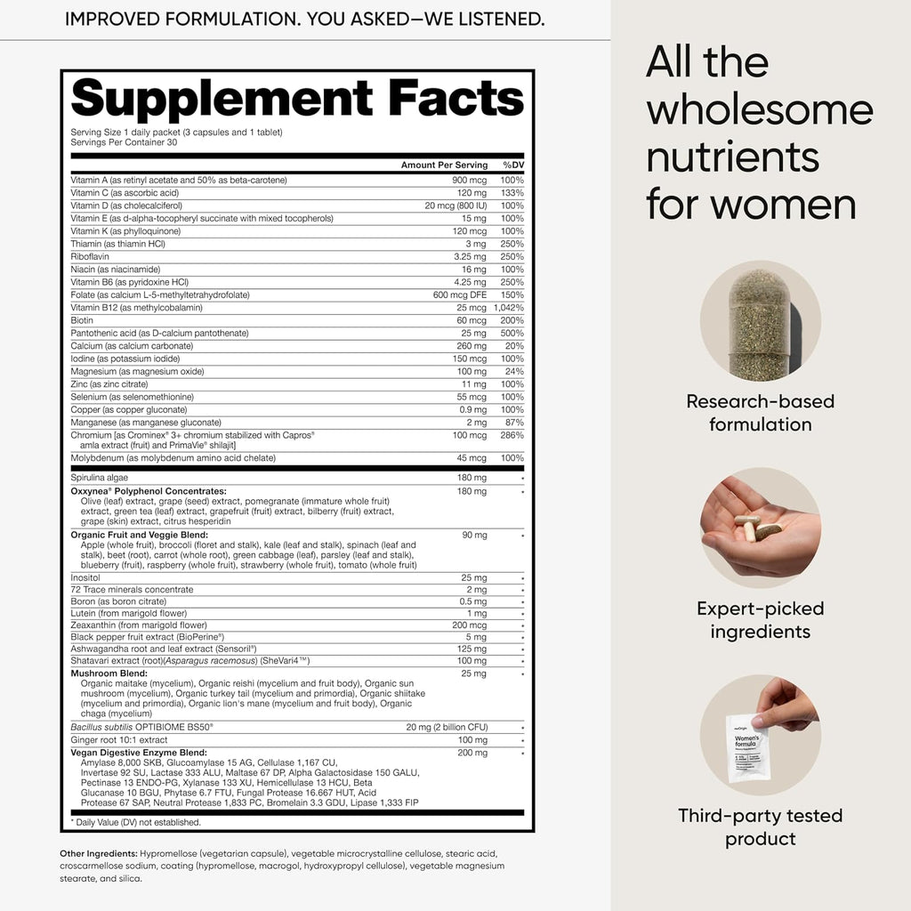 whole food multivitamin for optimal nutrition