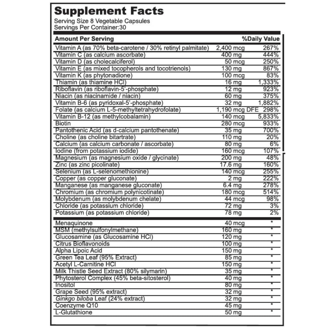 whole food multivitamin for optimal nutrition