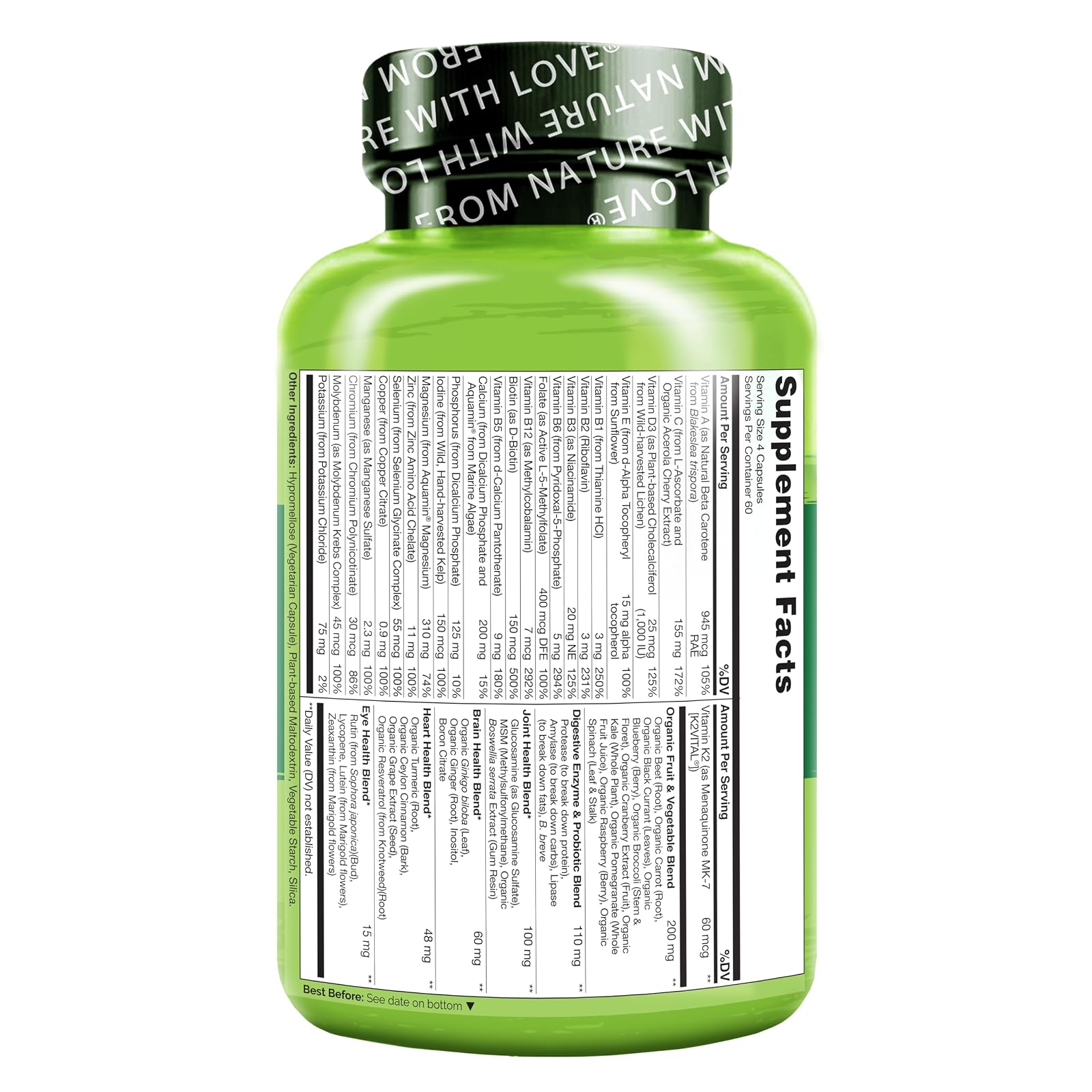 whole food multivitamin for optimal wellness