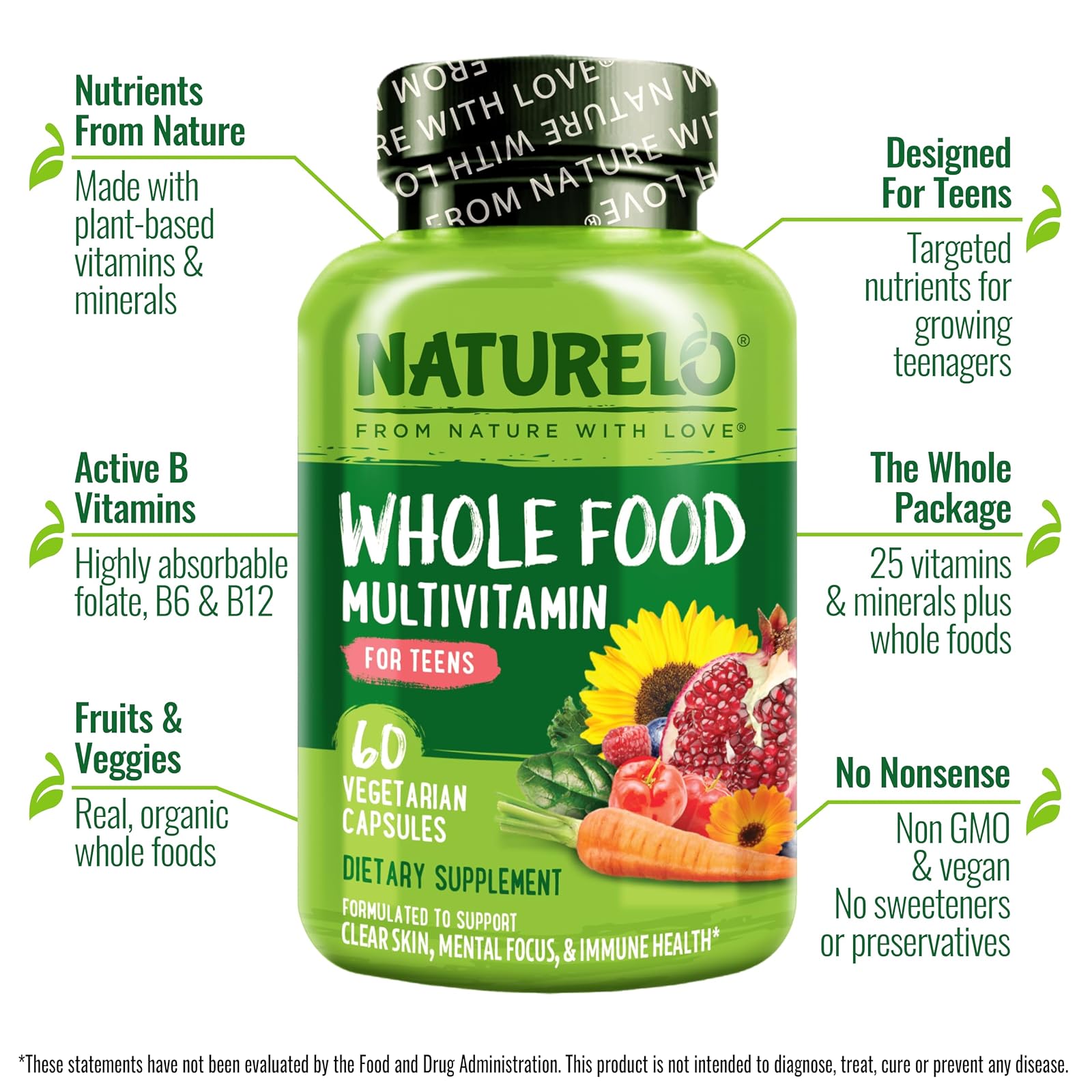 whole food multivitamin for teenage girls