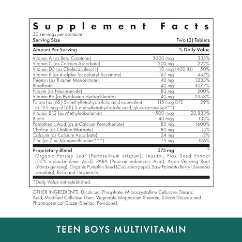 whole food multivitamin for teens