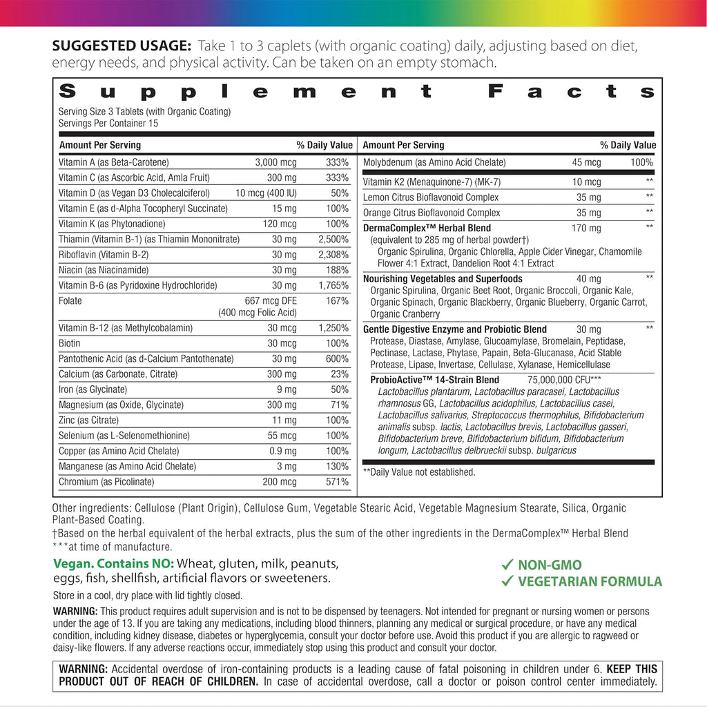 whole food multivitamin for teens