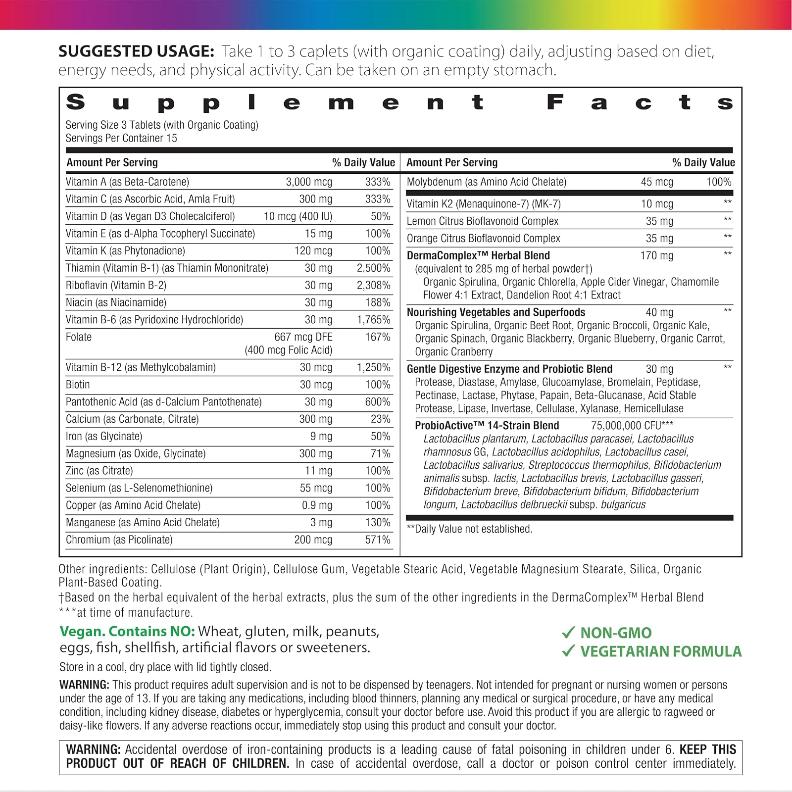 whole food multivitamin for teens