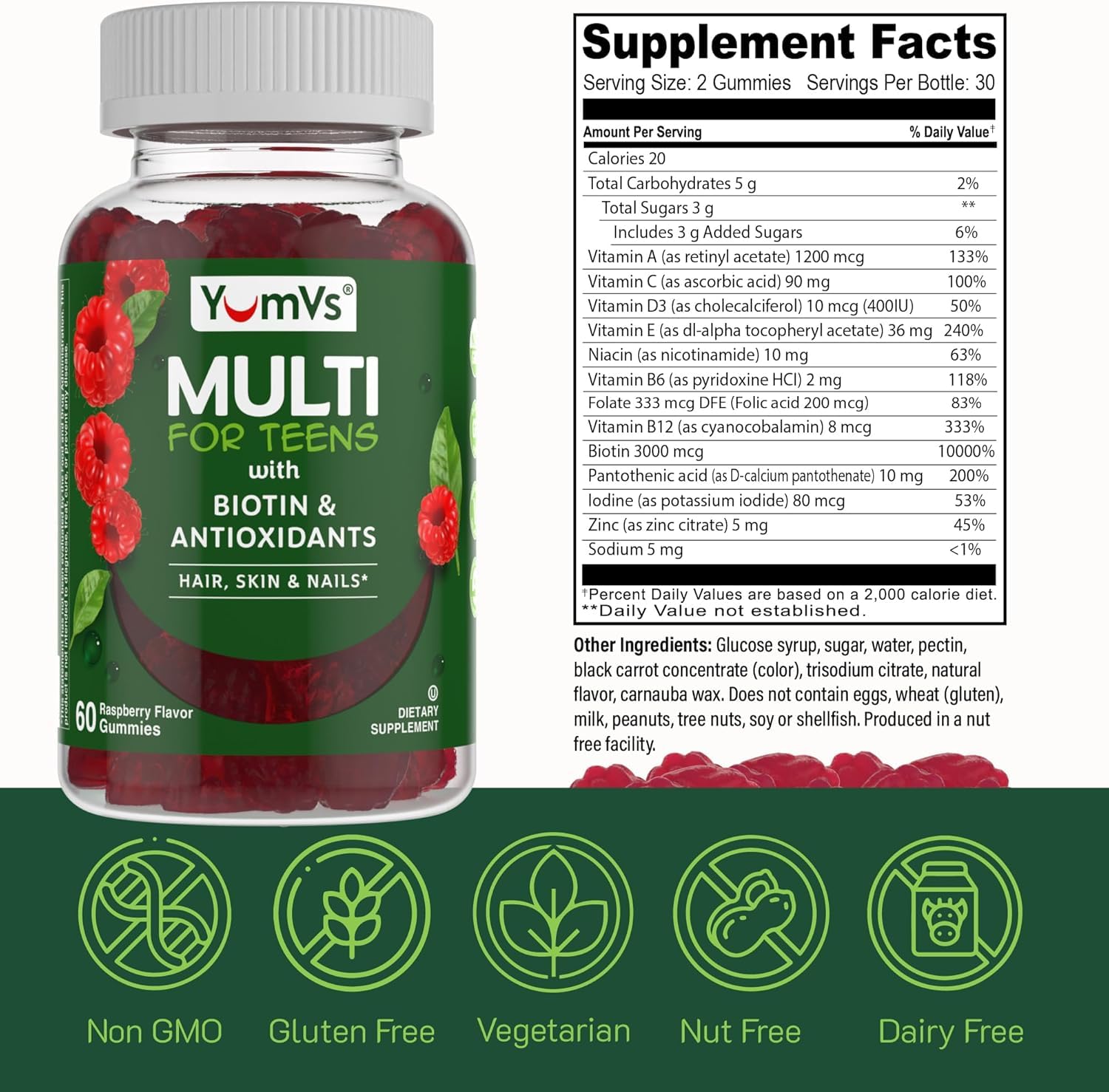 whole food multivitamin for teens