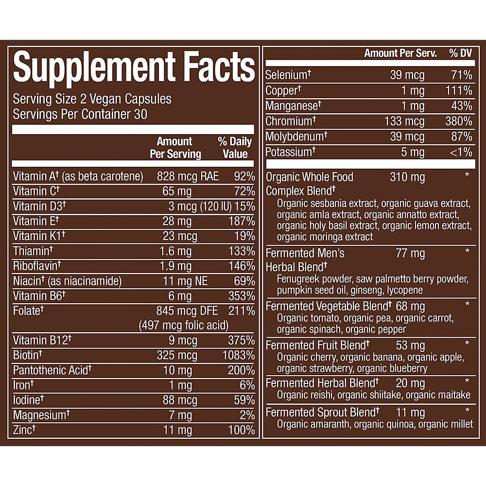 whole food multivitamin for vitality