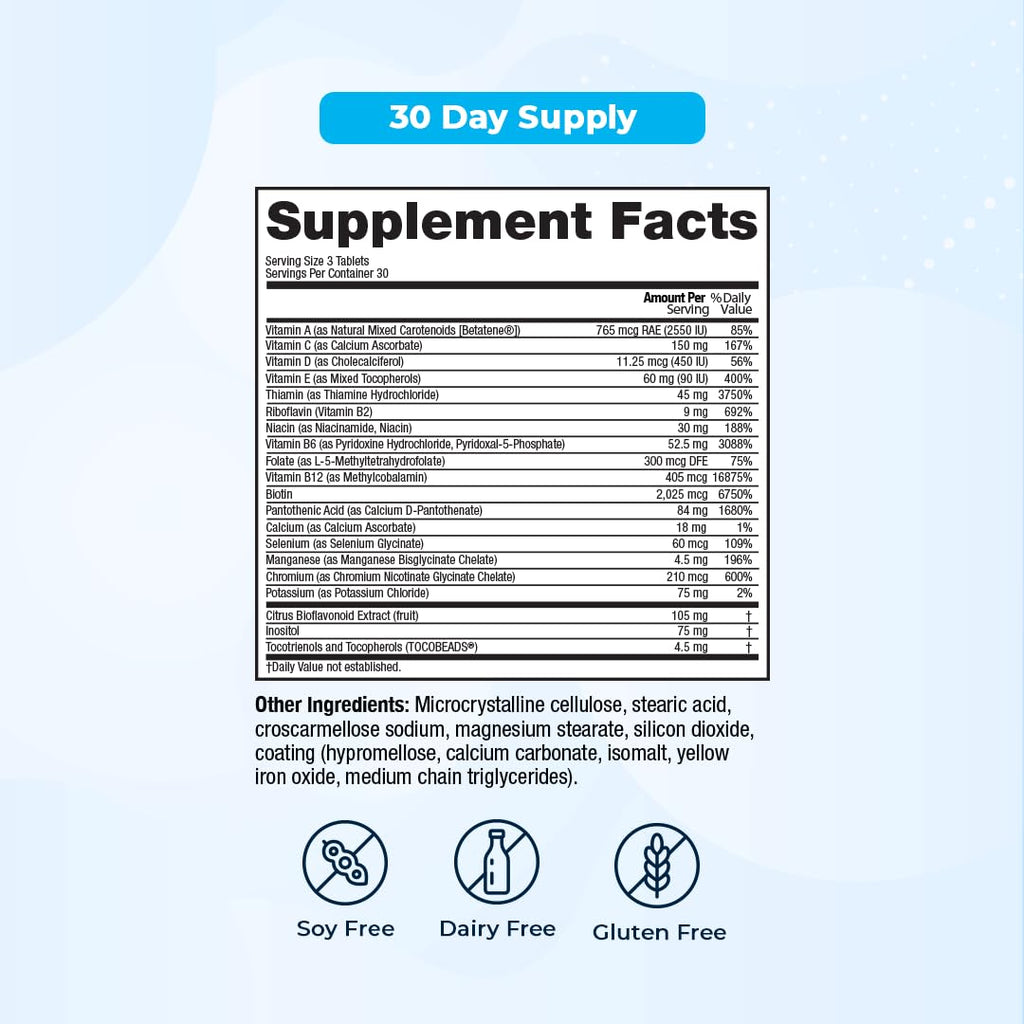 Whole food multivitamin for vitality