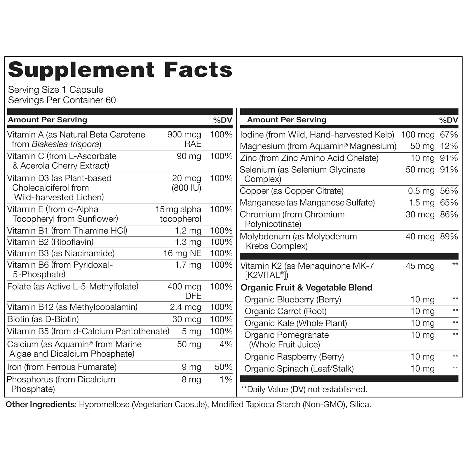 whole food multivitamin for women