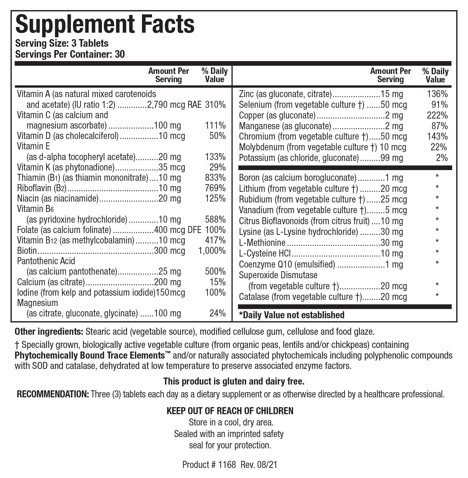 whole food multivitamin for women