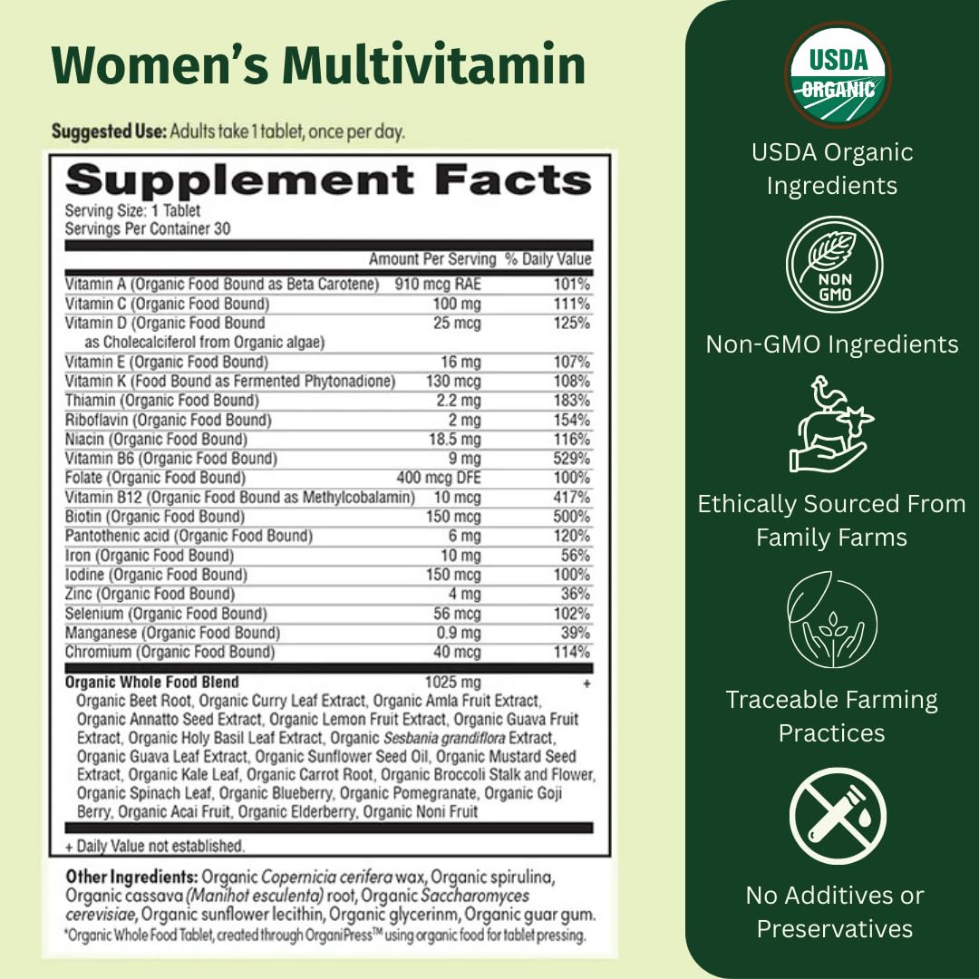whole food multivitamin for women