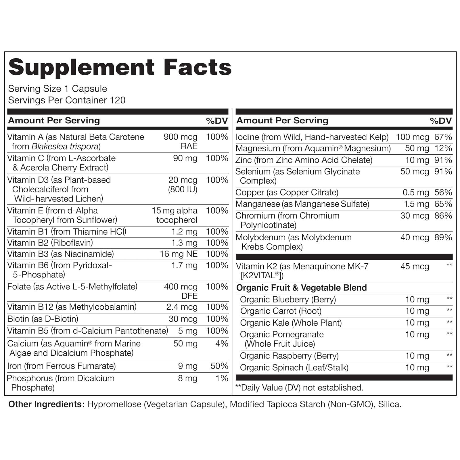 whole food multivitamin for women