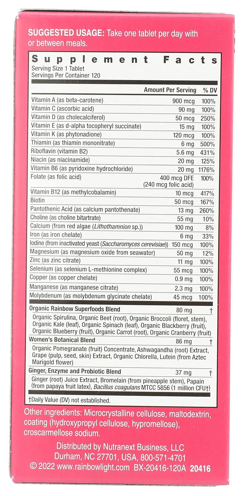 whole food multivitamin for women