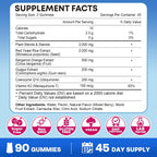 Whole food multivitamin gummies for wellness