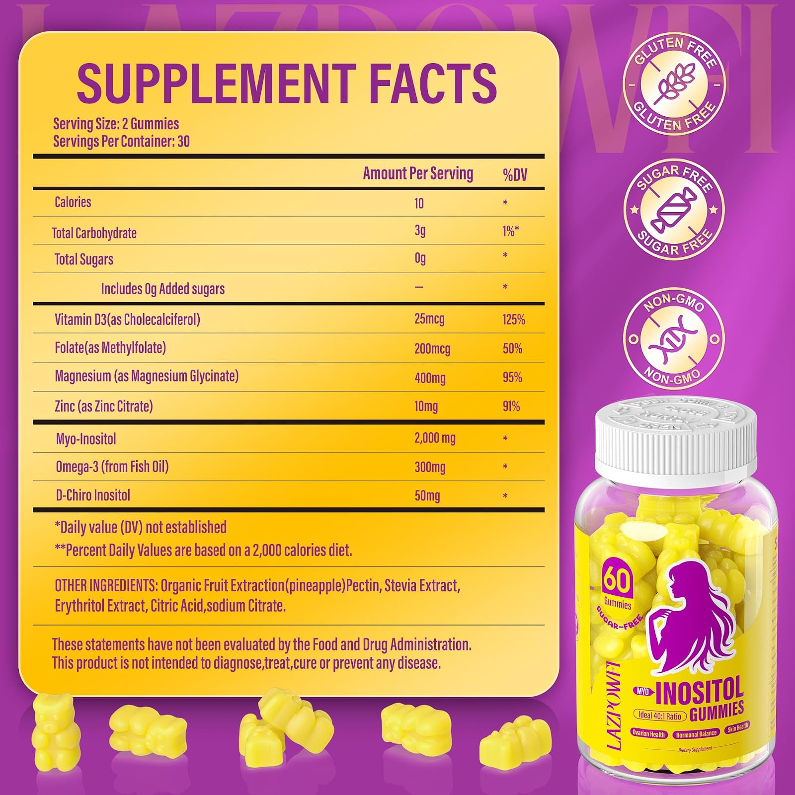 Whole food multivitamin gummy supplements