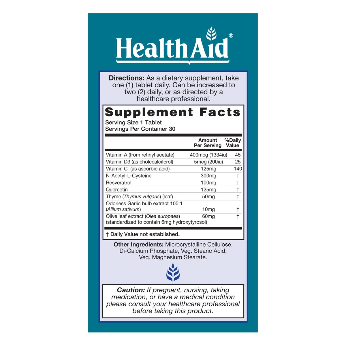 whole food multivitamin HealthAid LungForte benefits