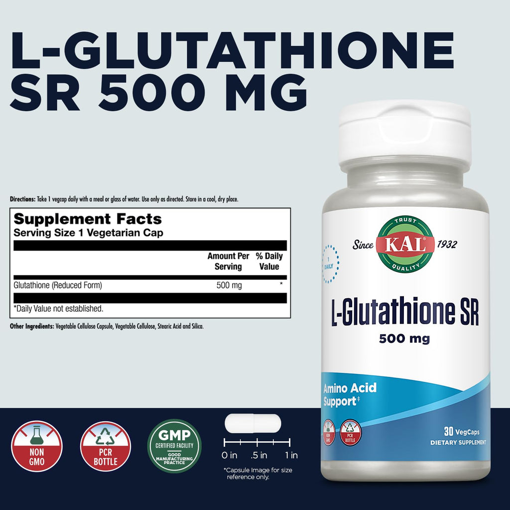 whole food multivitamin KAL L-Glutathione SR