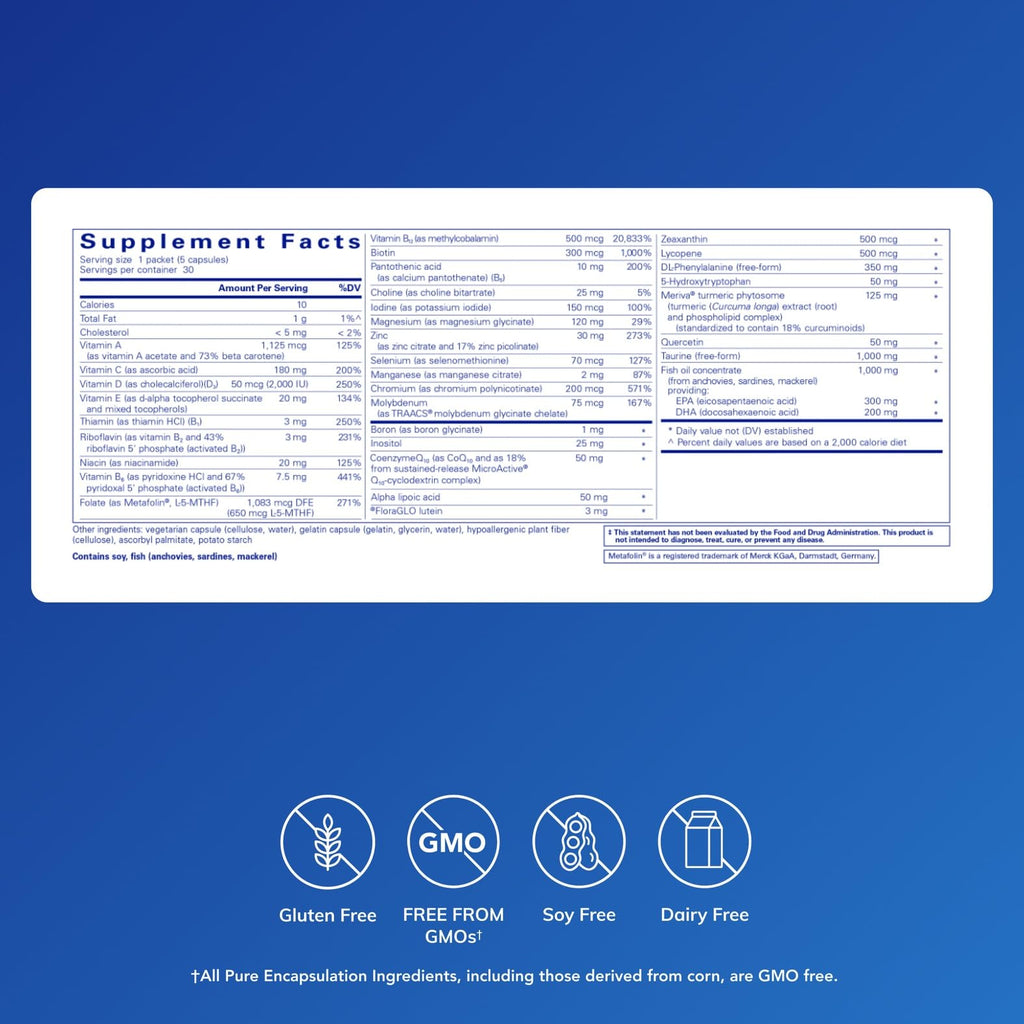 whole food multivitamin packets for daily wellness