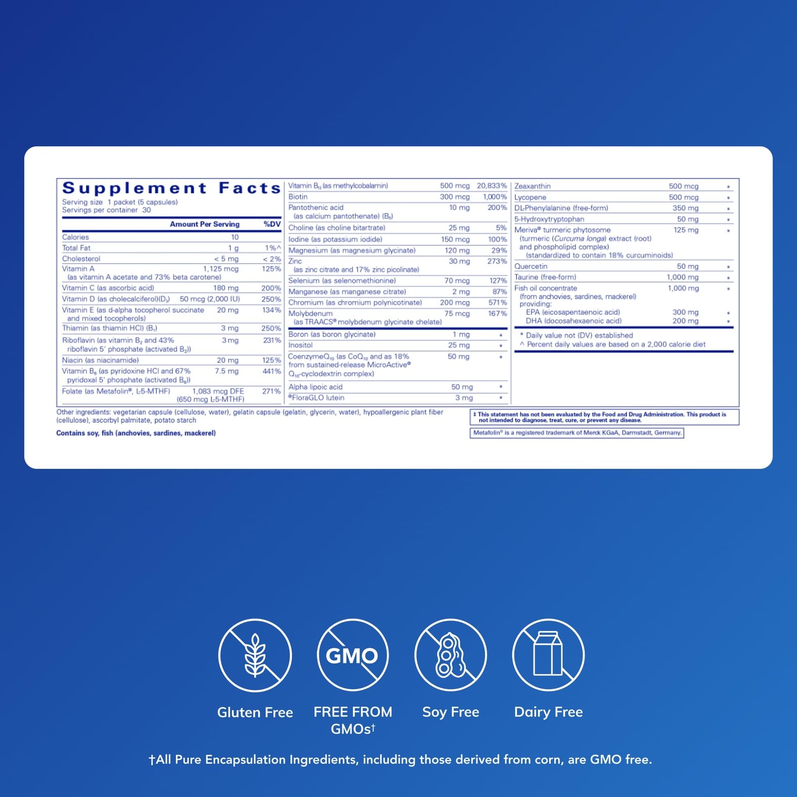 whole food multivitamin packets for daily wellness