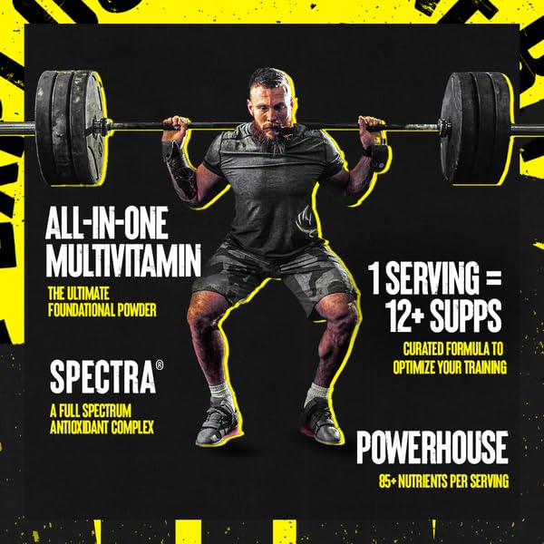 Whole food multivitamin powder for wellness