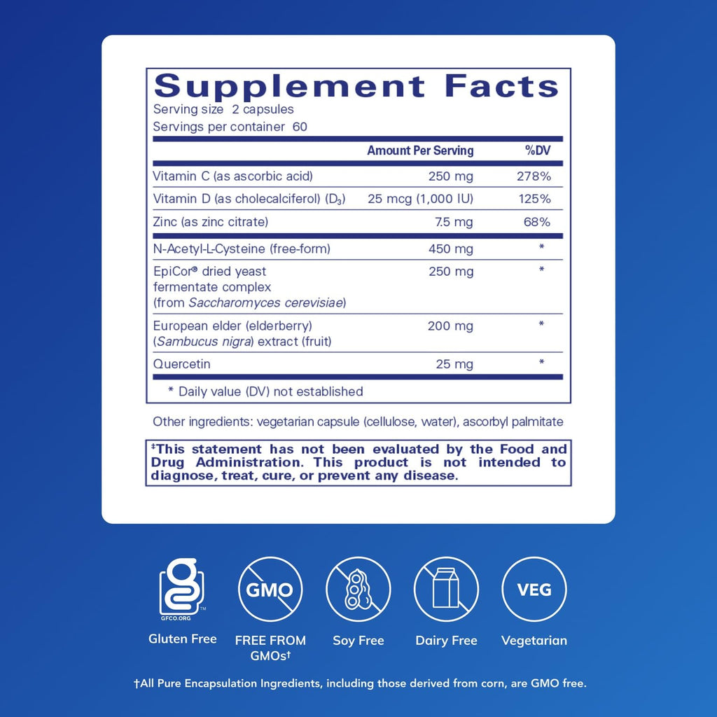 whole food multivitamin PureDefense with NAC