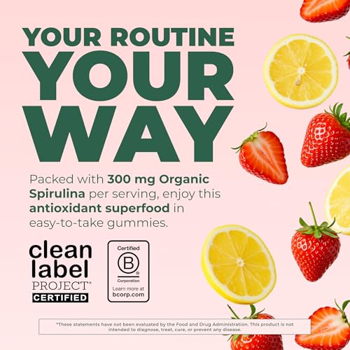 whole food multivitamin spirulina gummies