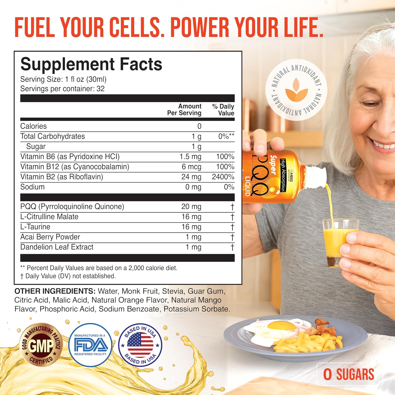 whole food multivitamin Super PQQ benefits