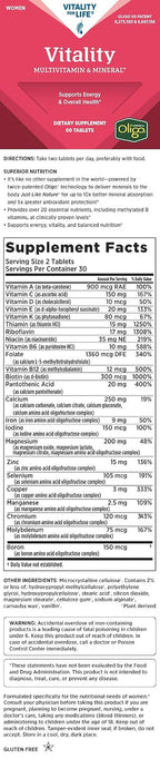 whole food multivitamin supplement tablets