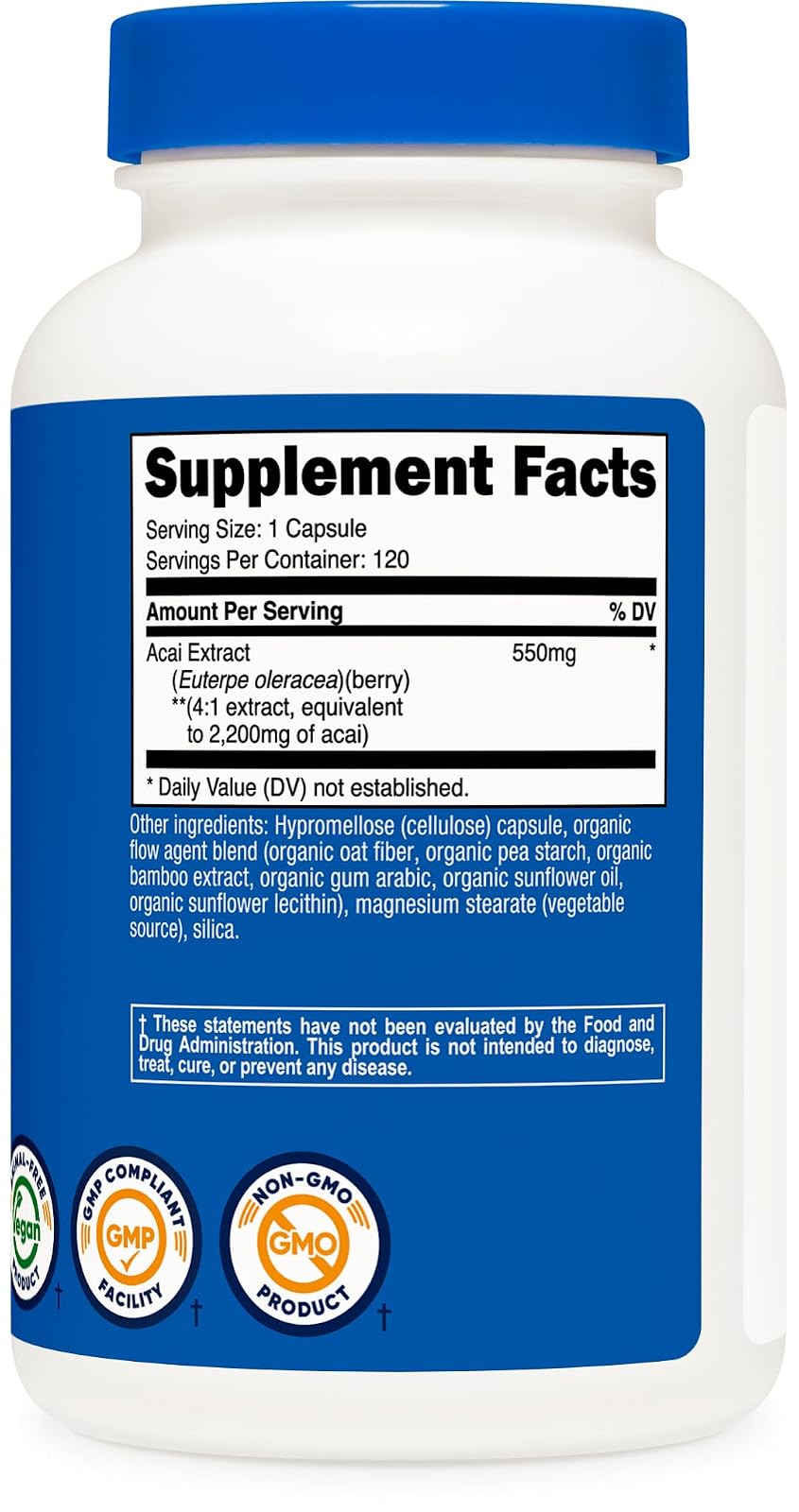 Whole food multivitamin with Acai benefits