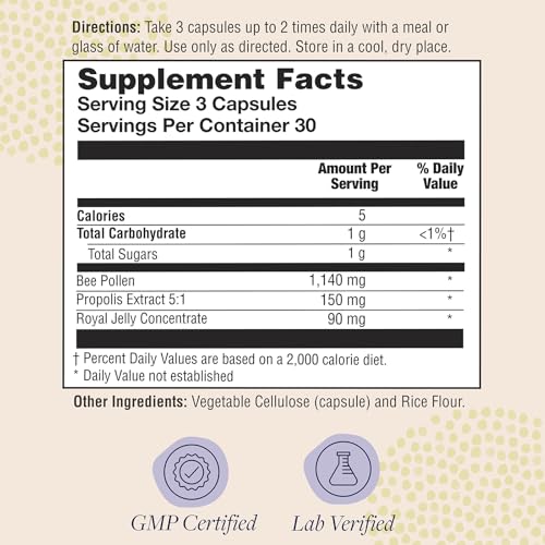 whole food multivitamin with bee ingredients