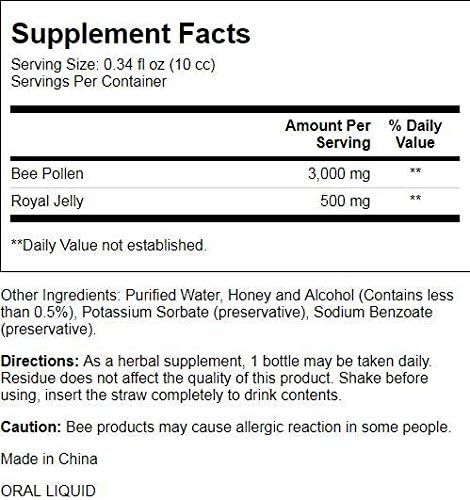 Whole food multivitamin with bee pollen