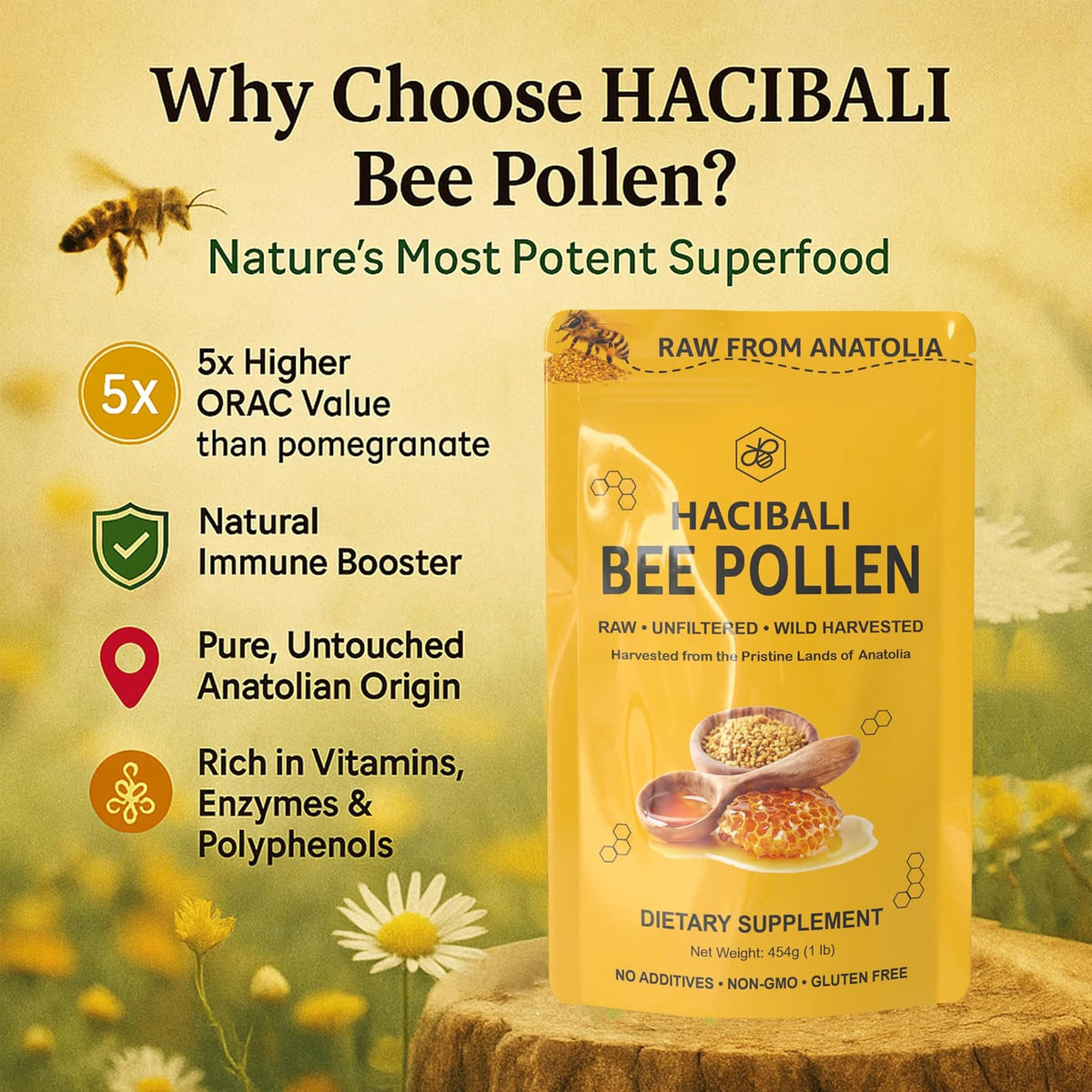 whole food multivitamin with bee pollen