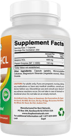 whole food multivitamin with Betaine HCL