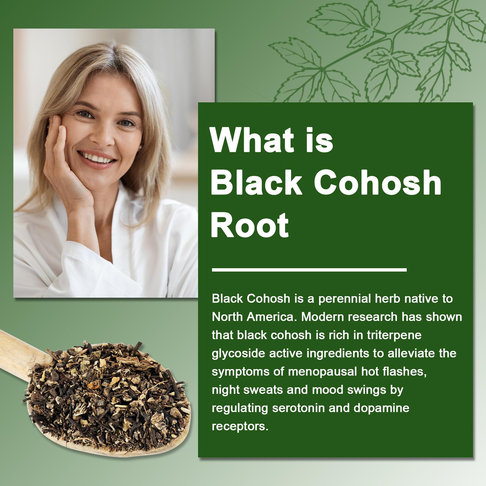 Whole food multivitamin with Black Cohosh