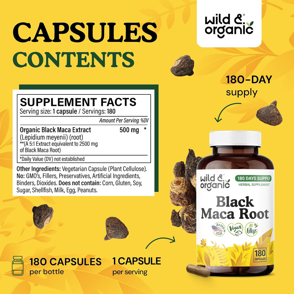 Whole food multivitamin with Black Maca