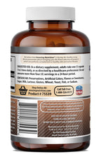 Whole food multivitamin with caffeine
