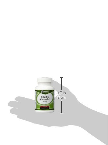 Whole food multivitamin with cilantro extract