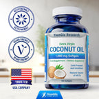Whole food multivitamin with coconut oil